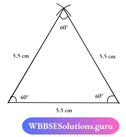 WBBSE Solutions For Class 7 Maths Geometry Chapter 4 Construction Of ...