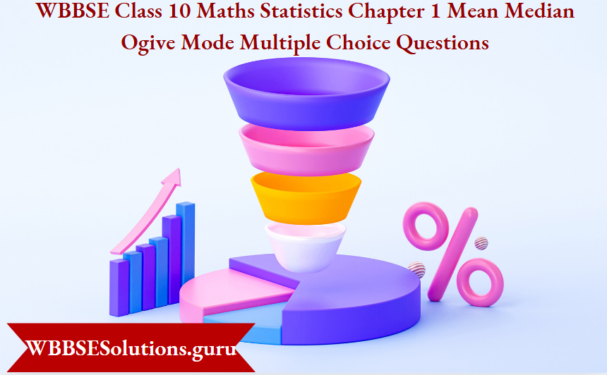 WBBSE Class 10 Maths Statistics Chapter 1 Mean Median Ogive Mode ...